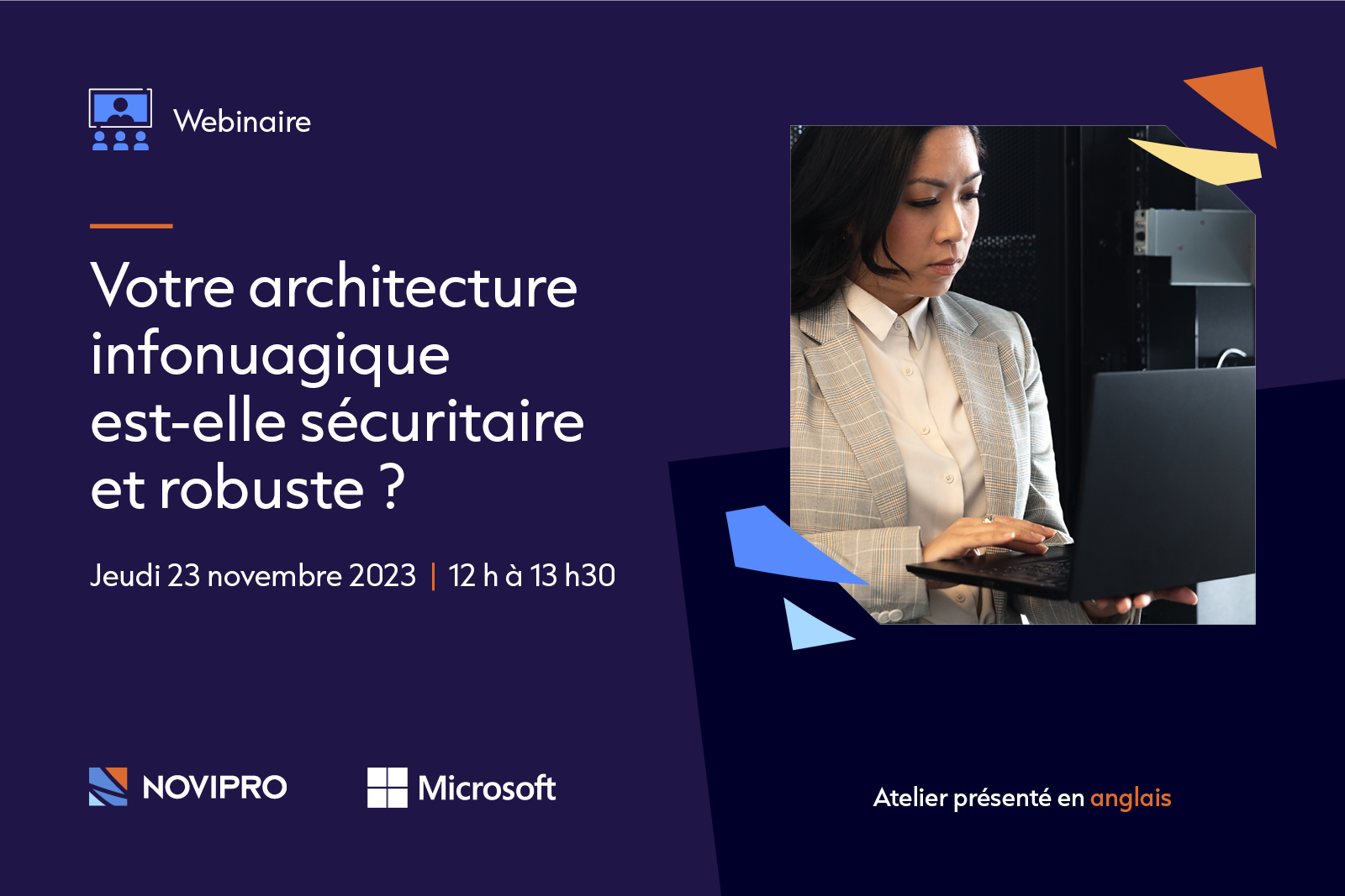 Webinaire | Votre architecture infonuagique est-elle sécuritaire et robuste
